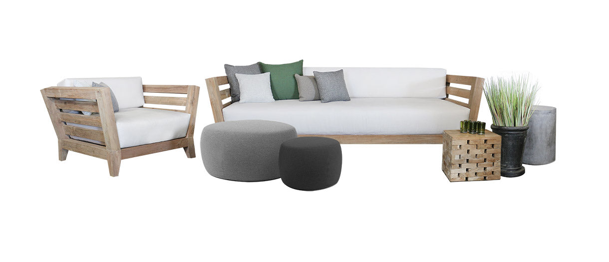 Adley Teak Modular Furniture Collection | Outdoor Seating NZ