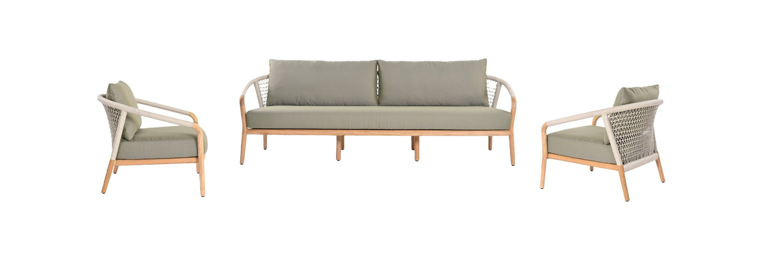 Catalina Teak Collection | Sofa and Lounge Chair