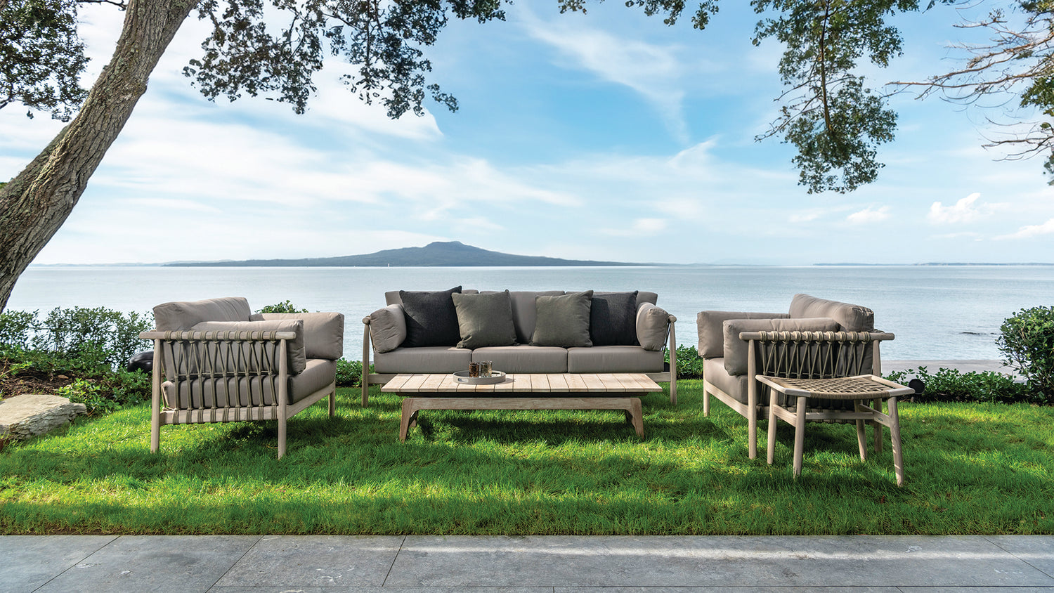 Sunbrella Outdoor Fabric Material – Fade-Resistant & Durable