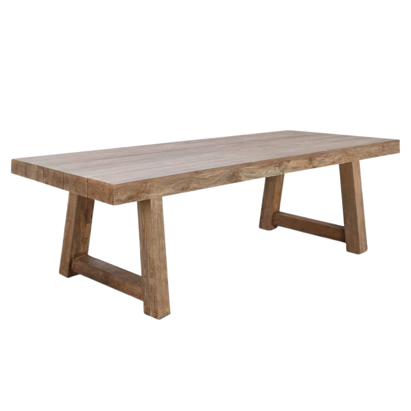 Hunter Reclaimed Teak Dining Table | Outdoor Tables NZ