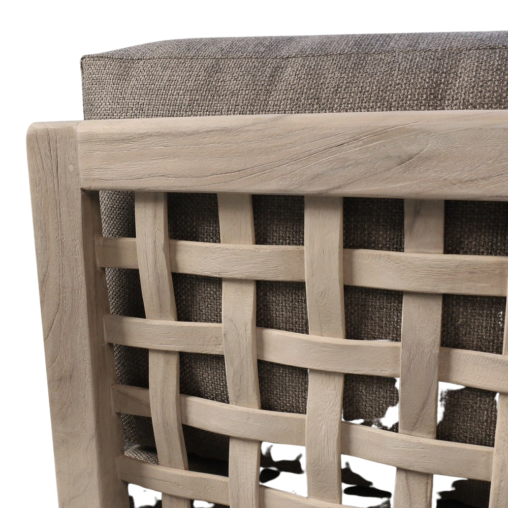 Masello Aged Teak Sectional Centre Chair