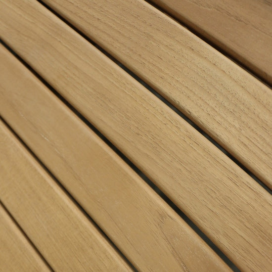 Capri Oval Teak Double Extension Table | Outdoor Dining Table NZ