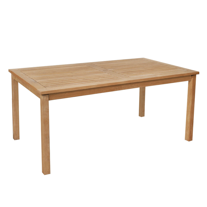 Tyrus Teak Rectangle Dining Table | Outdoor Dining Tables NZ